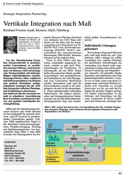Strategic Integration Partnering: Vertikale Integration nach Maß ...